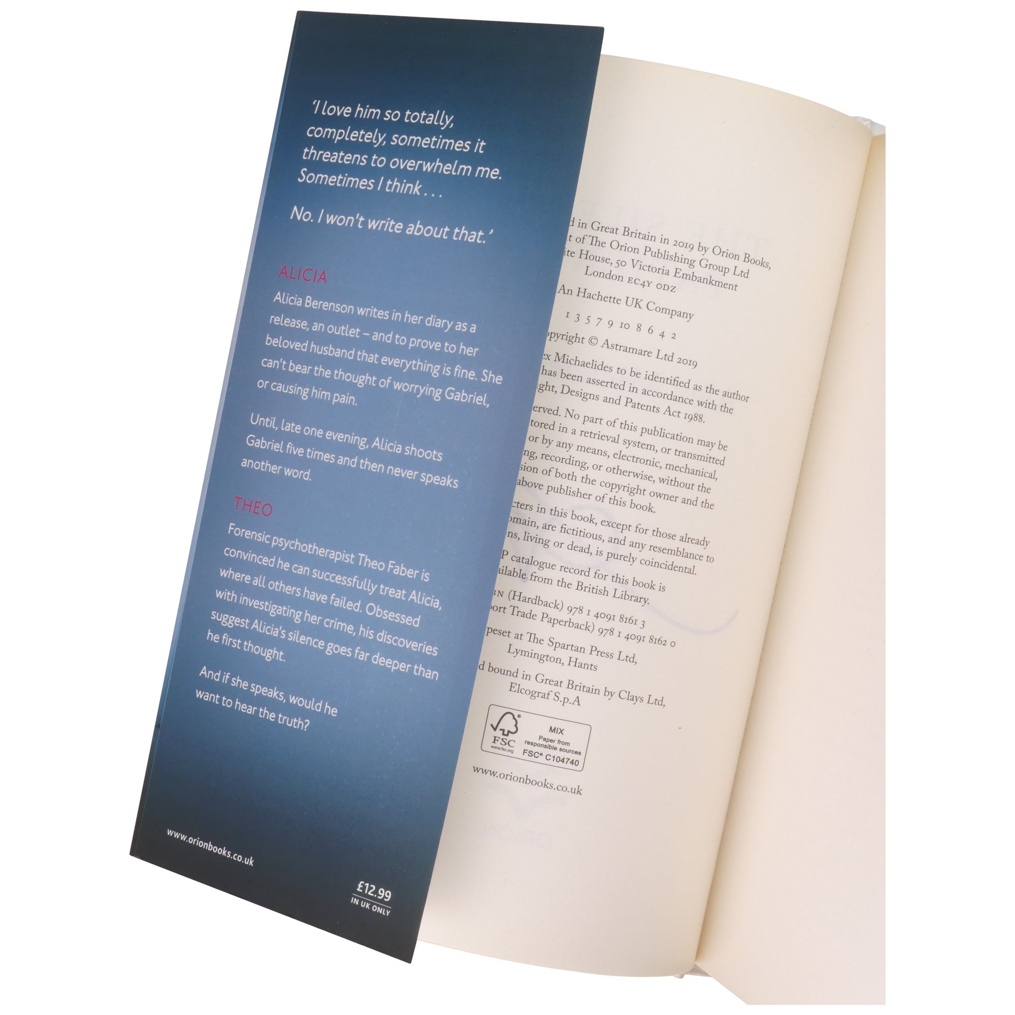 The Silent Patient | Alex Michaelides | First Edition